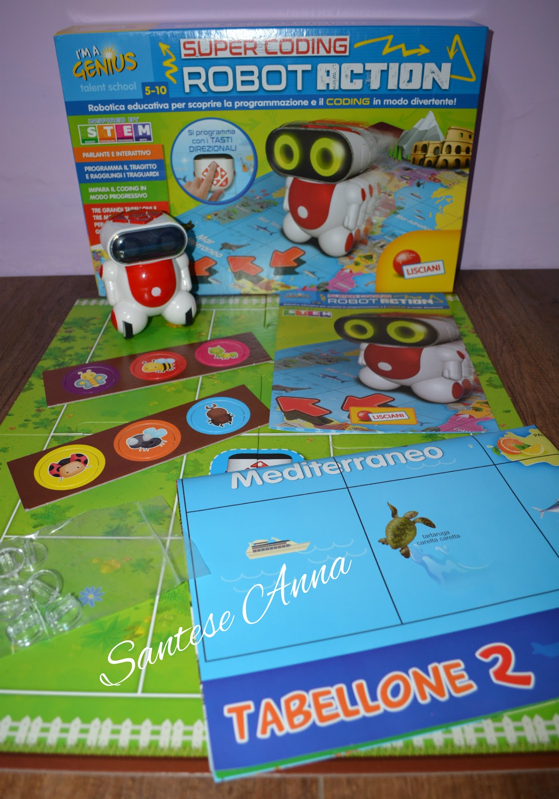 La Creatività di Anna!!!: I'M A GENIUS SUPER CODING ROBOT ACTION LISCIANI