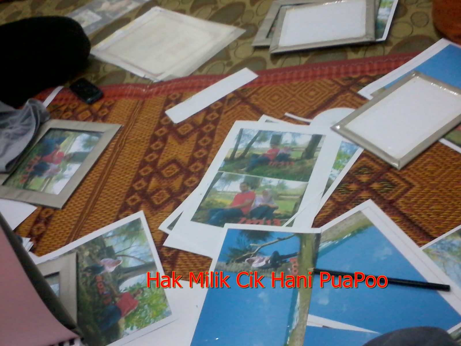 Blog Han: Cerita Kawen: Photo Frame and Decoration Guest Book Corner
