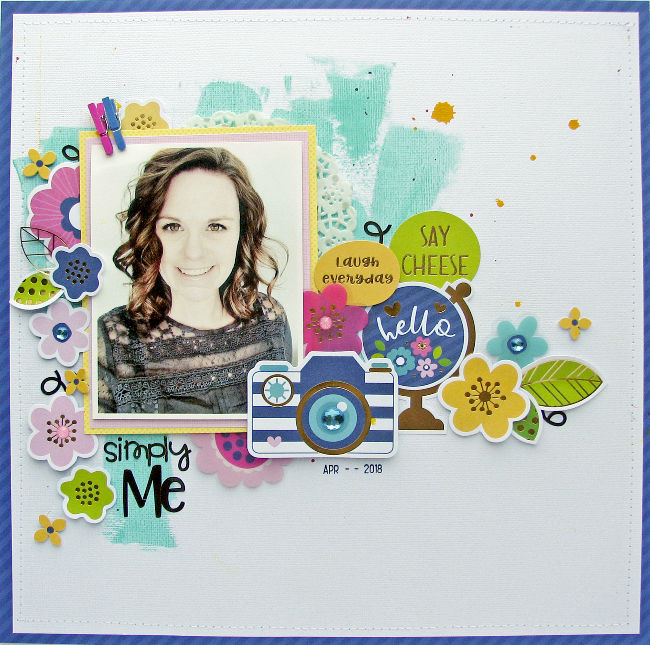 Doodlebug Design Inc Blog: Simply Me Layout | with Nicole