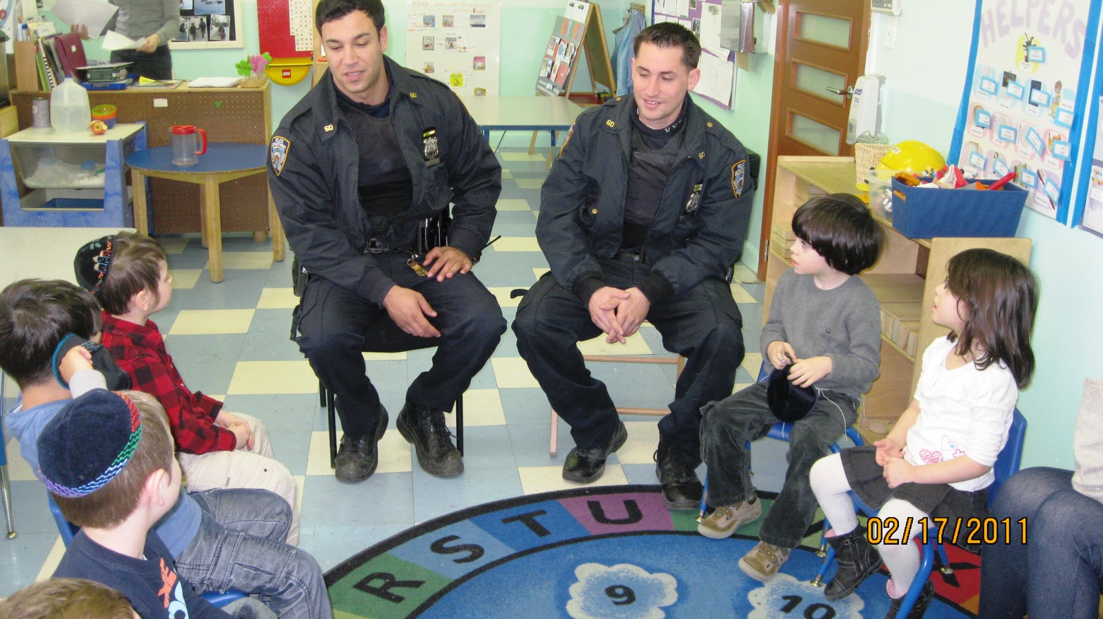 Mazel Pre-K 5771: Community Helpers- Police Officers