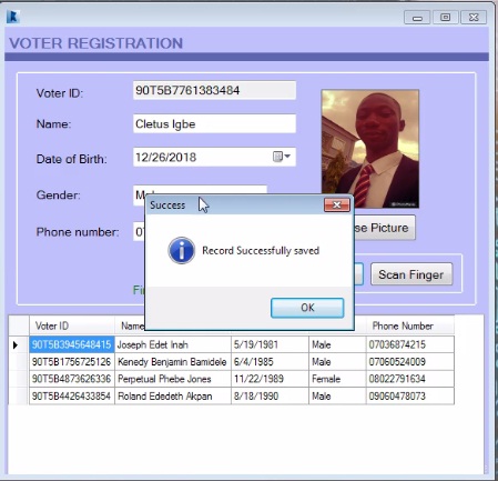 Fingerprint Biometric Voting System C# .Net Source Code - Academic ...
