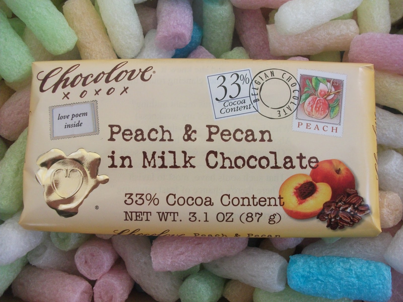 Chocolove Peach & Pecan (Cybercandy)