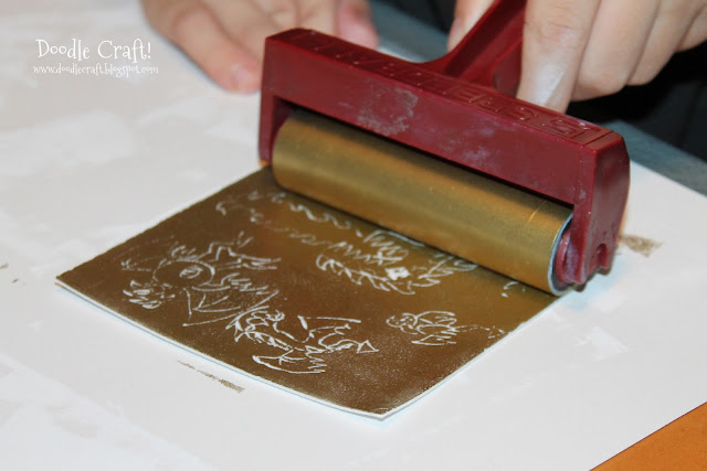 Block Printing for Kids using Styrofoam!
