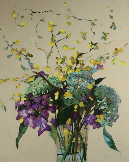 Susan Fowler Fine Art: Original Still Life Hydrangea Oil Painting ...