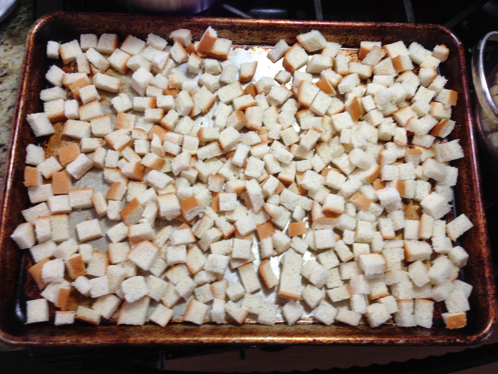 Cooking with SAHD: Classic Thanksgiving Stuffing