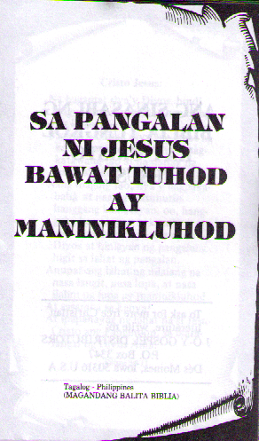 Petersham Bible Book & Tract Depot: Tagalog (Filipino) Gospel Tracts