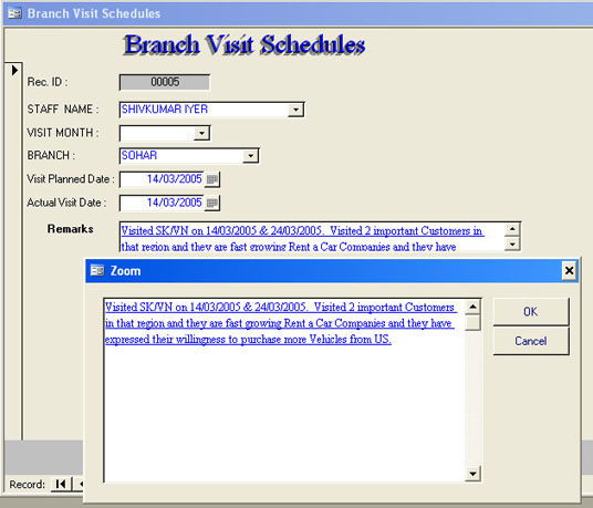 Edit Data in Zoom-In Control ~ LEARN MS-ACCESS TIPS AND TRICKS