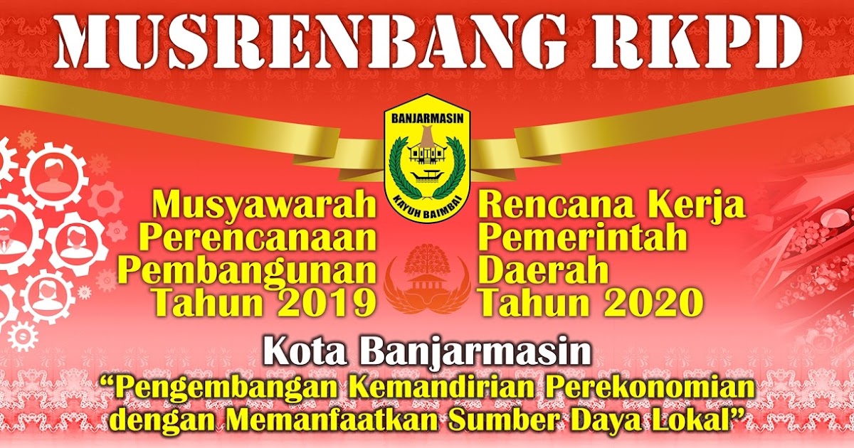 Bahan Paparan Musrenbang 2019 RKPD 2020 | Bappeda Litbang Kota Banjarmasin