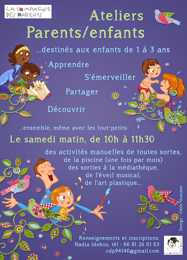La Compagnie des Parents: Atelier parents/enfants du samedi matin...