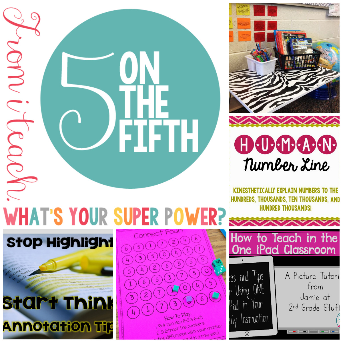 Five on the Fifth {and a few} | Engaging Literacy