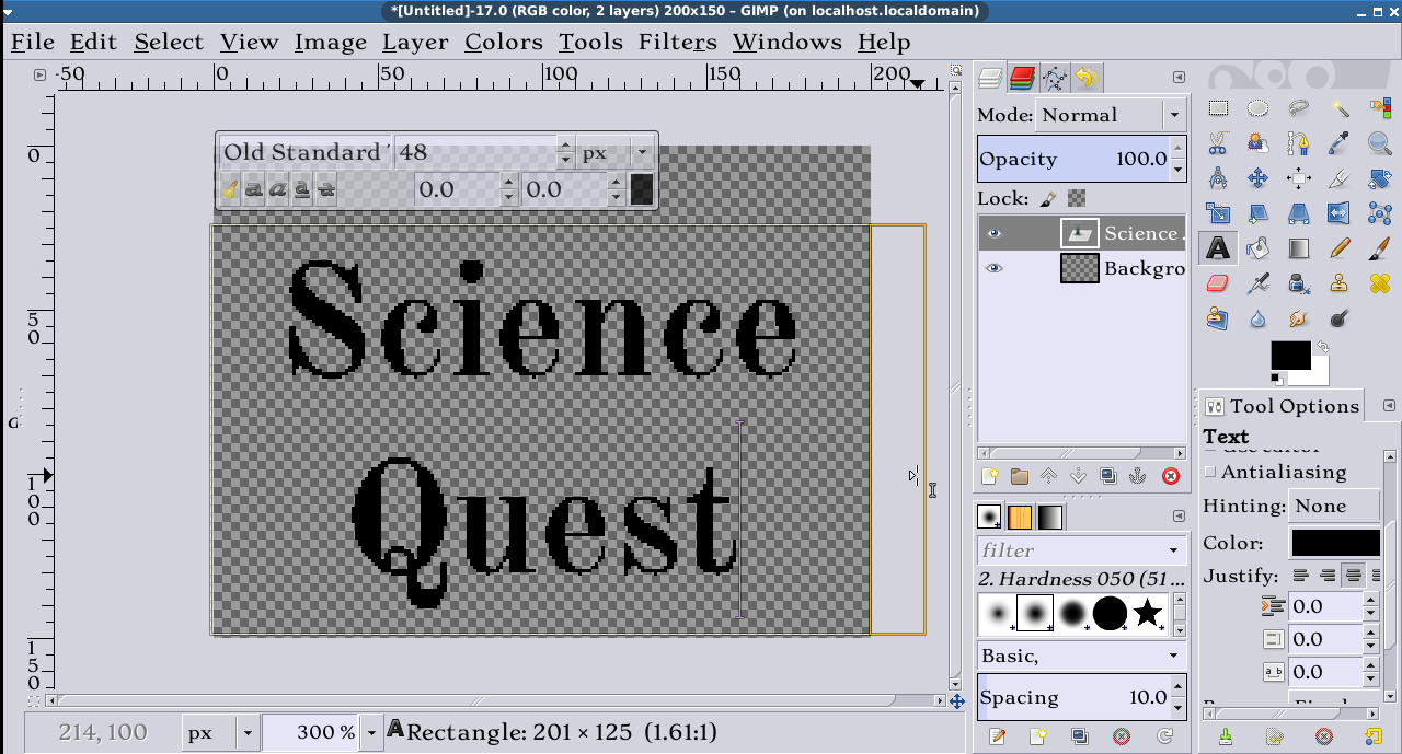 MonsterFace Games: Pixel art tutorial: making a logo for your retro ...