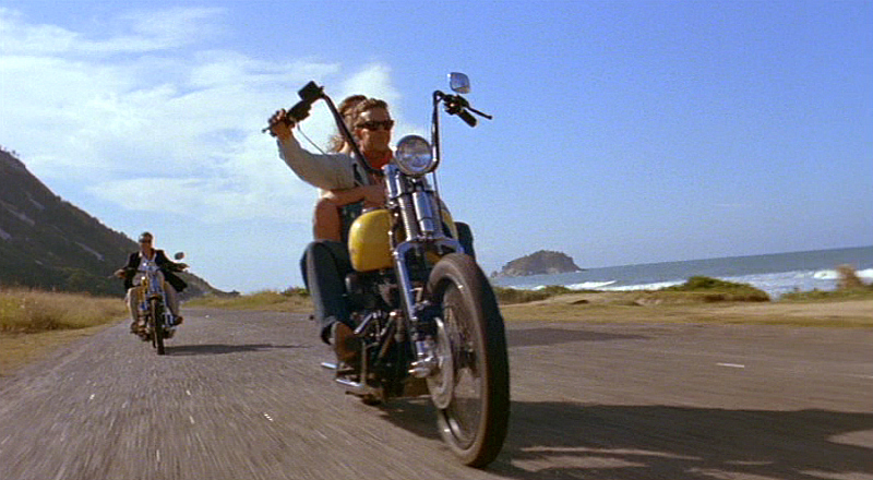 Mickey Rourke On Chopper