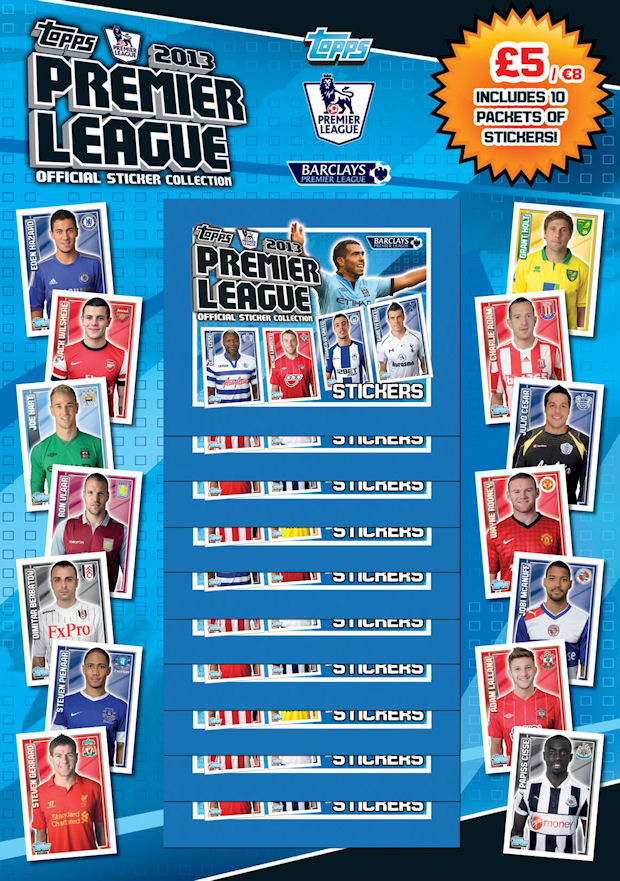 Football Cartophilic Info Exchange: Topps - Premier League 2013 ...