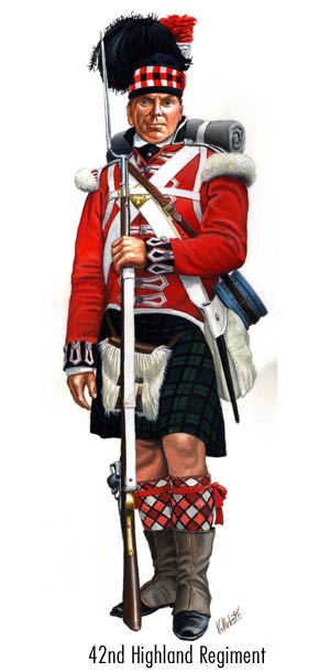 A figure painting therapy project.: 42nd Highlanders part 2 - tackling ...
