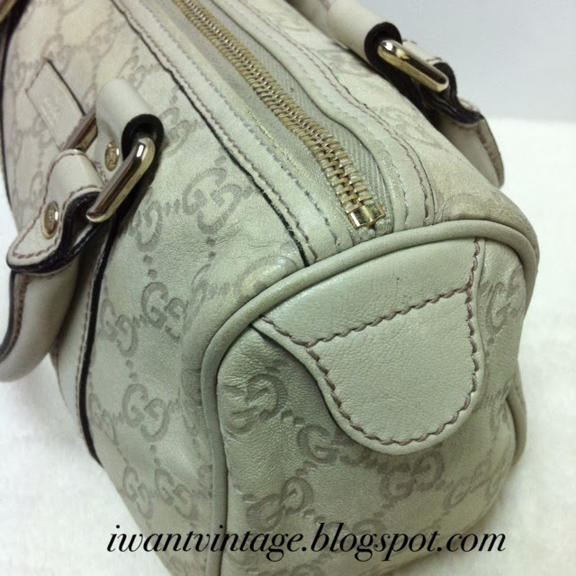 I Want Vintage | Vintage Designer Handbags: Gucci GG Logo Small Joy ...