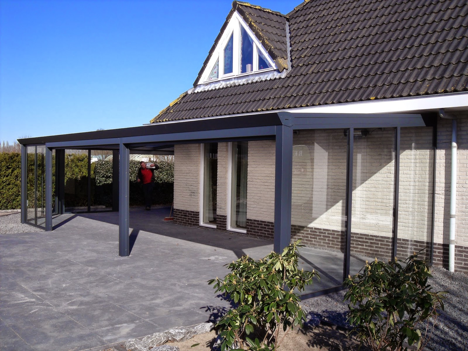 Zonwering: Aluxe Veranda dak Premium, een complete overkapping voor aan ...