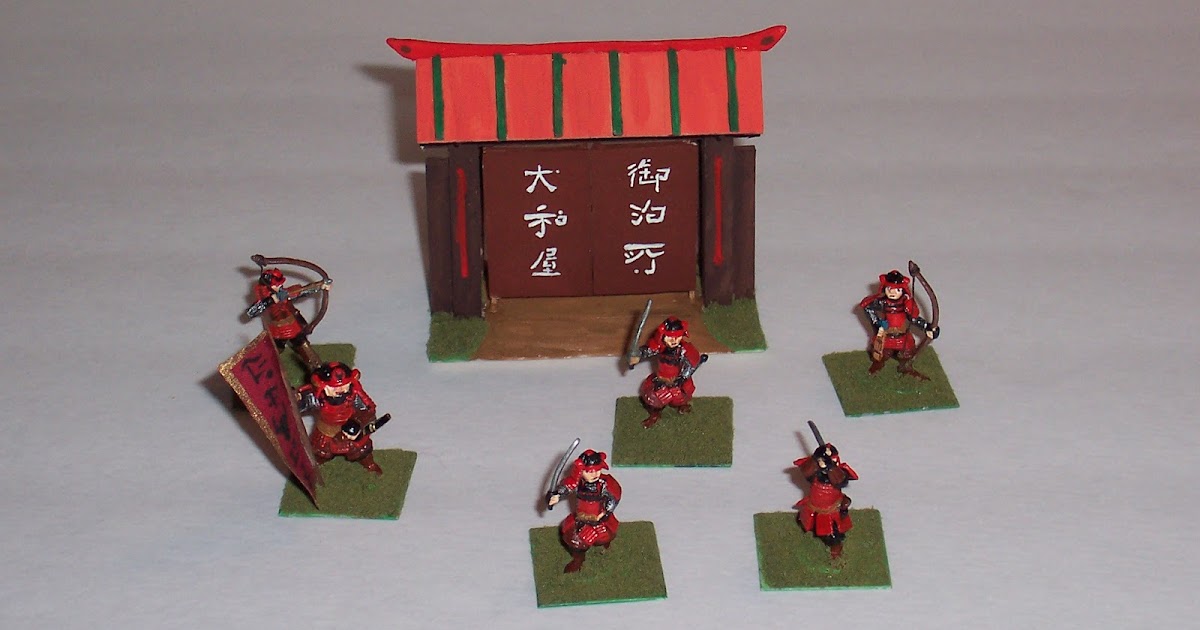 Gamer Architect: 28mm Samurai Miniatures