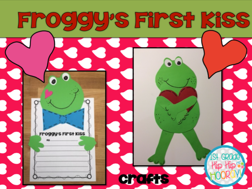 1st Grade Hip Hip Hooray!: Froggy's First Kiss....Literacy Activities ...