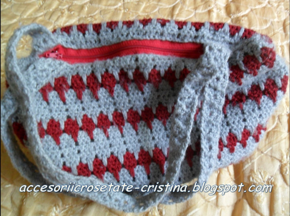 ACCESORII HANDMADE: Genti crosetate