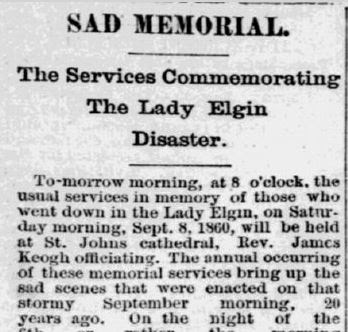 The We Tree Genealogy Blog: Max Baerecke: Lady Elgin Shipwreck Survivor