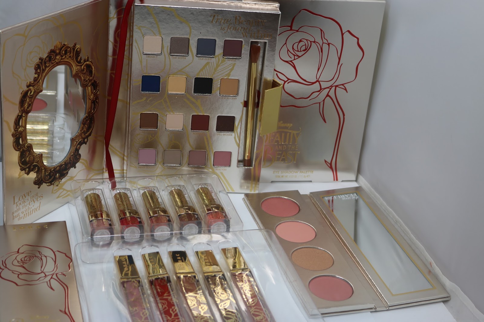 LORAC Beauty and the Beast Eye Shadow Palette Swatches, Makeup Look and ...