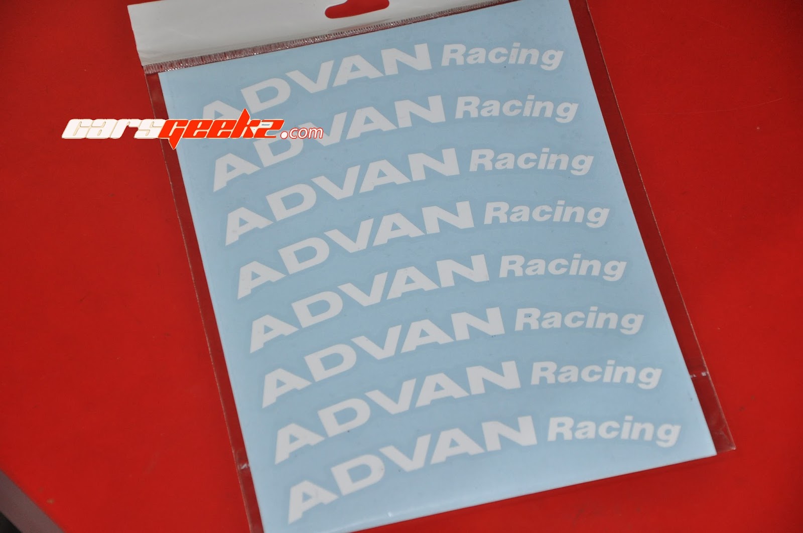 Advan Racing Sticker - Autodecals Racing Store Online