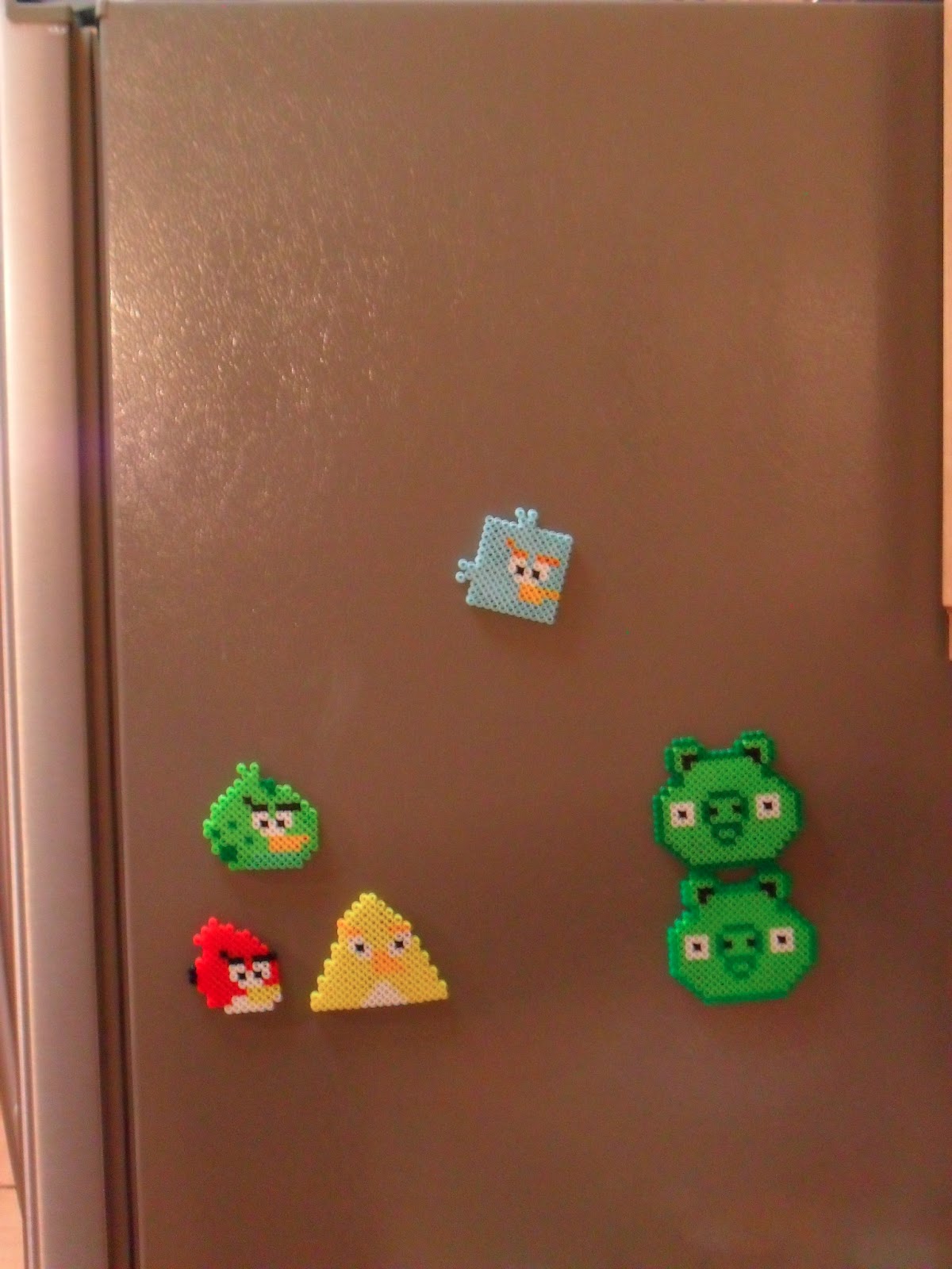 Law Student to Life Student: Angry Birds Perler Bead Magnets