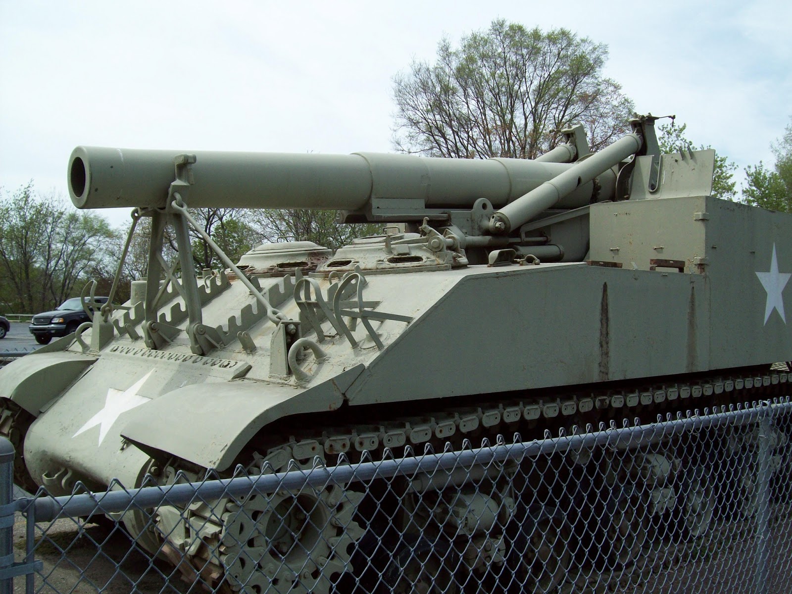 The Tank and AFV Blog: M43 Howitzer in Wyoming MI