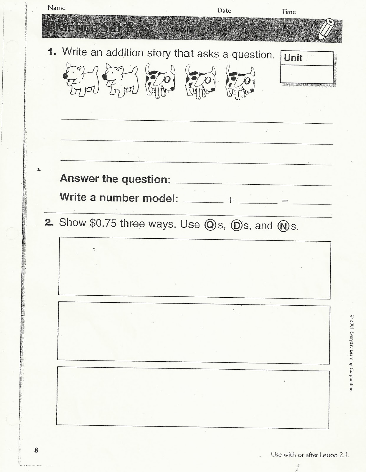 Mrs. Wolff's Second Grade Class: Homework Notes