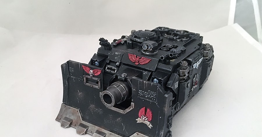 Sword of templar: Army Showcase - Black Templars - Vindicator tank