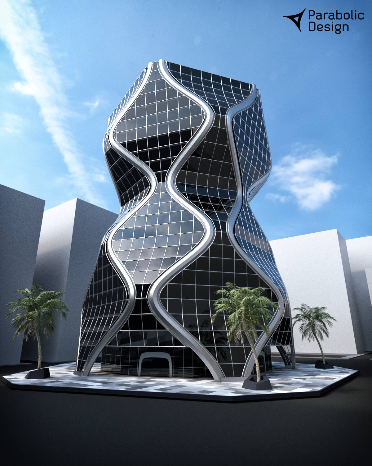 Parametric Study of Hangzhou Tower | Parabolic Design