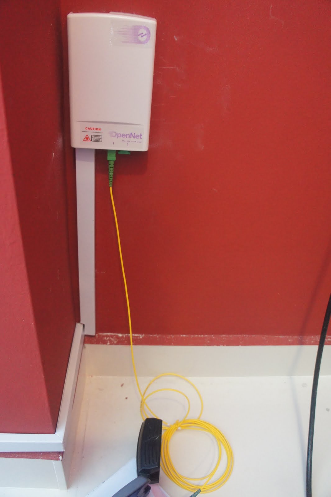 BLISSNDREAMS: Installation of optical fibre cable at our home by OpenNet