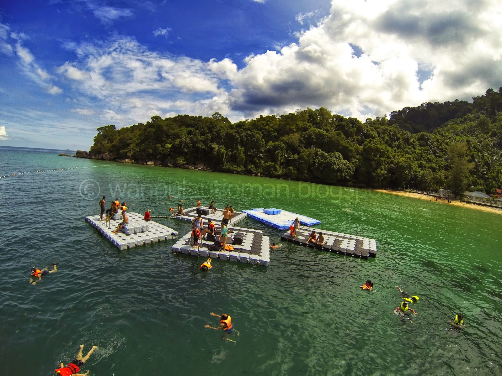 PAKEJ PULAU TIOMAN | SNORKELING AT MARINE PARK 10/08/2014