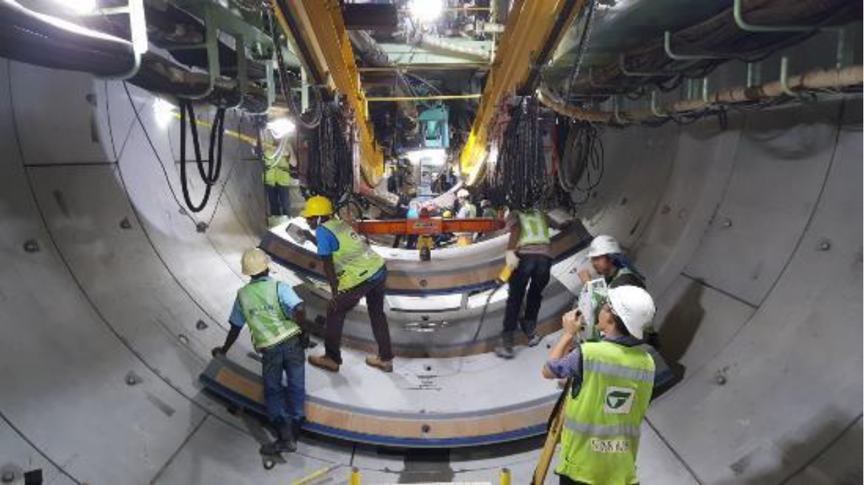 Thomson Line Construction: May Tunnel Progress