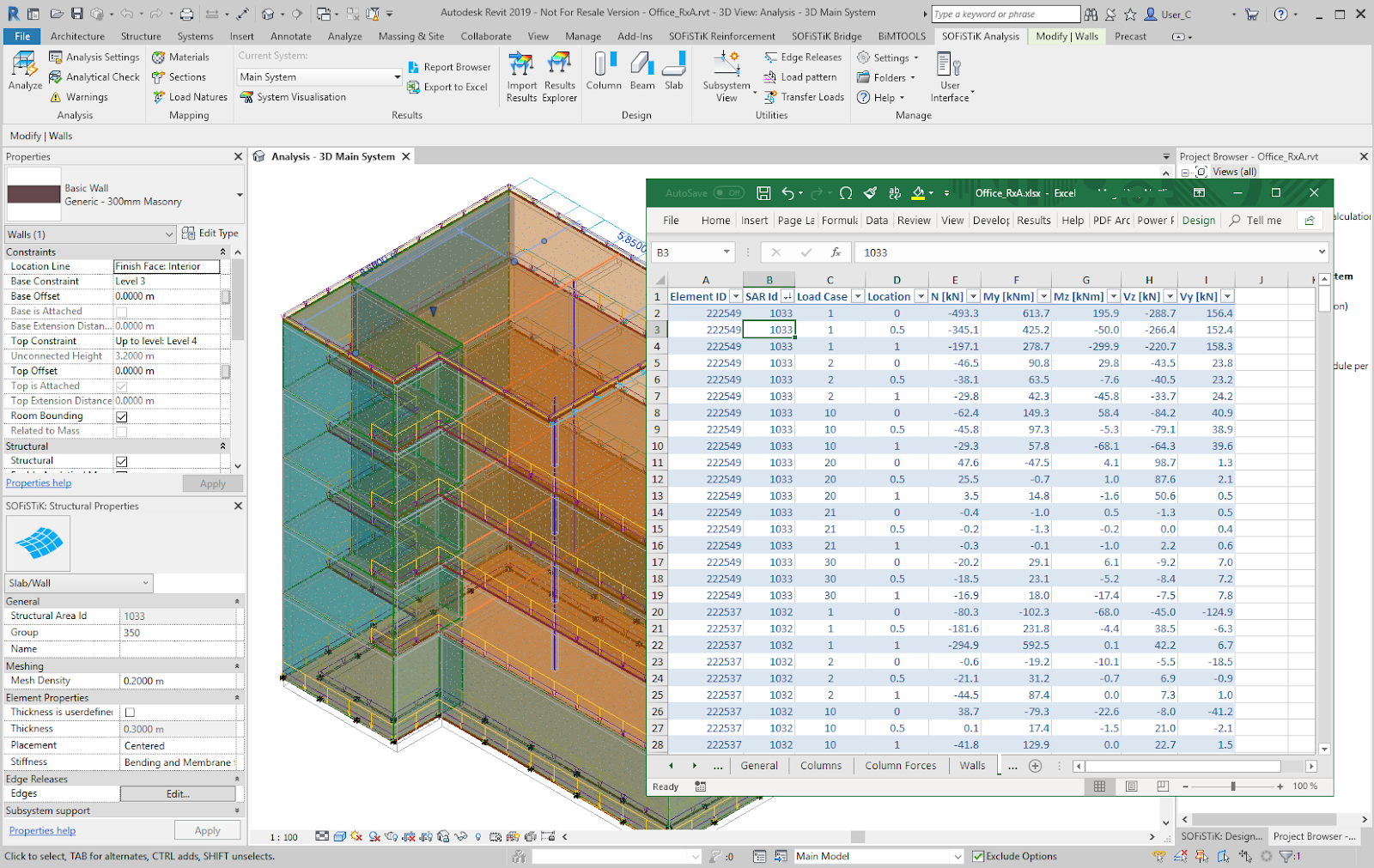 Revit Add-Ons: SOFiSTiK Analysis + Design