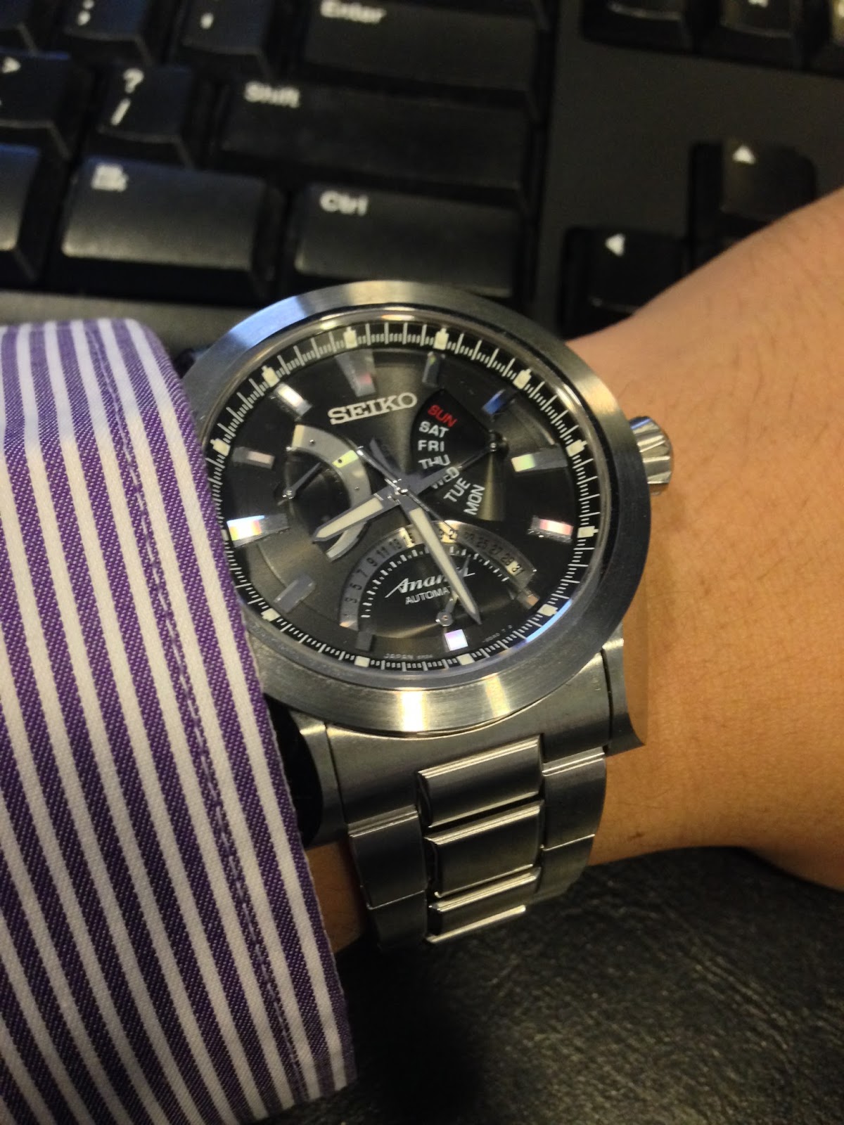 My Eastern Watch Collection: Seiko Ananta Double Retrograde Automatic ...