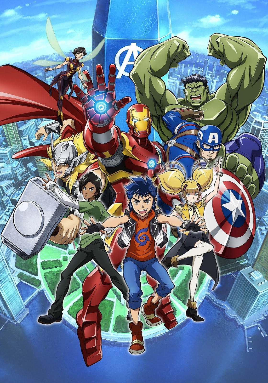 Fecha de lanzamiento para el anime Marvel Future Avengers S2
