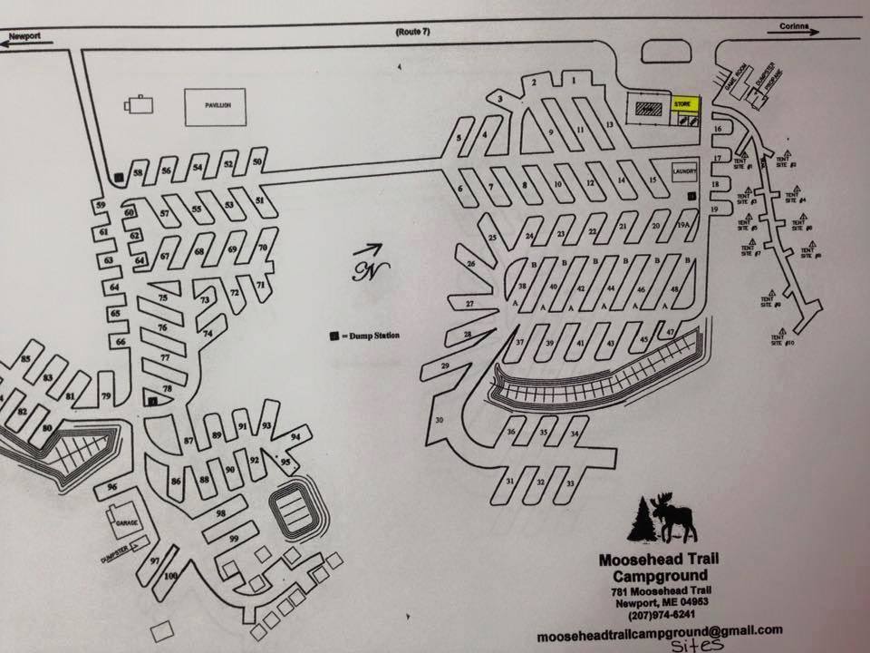 Moosehead Trail Campground: Rates