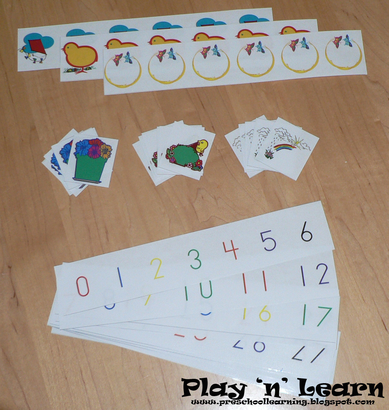Play 'n' Learn: Missing Numbers-Spring