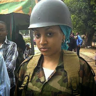 The Choice: HUYU NDO MWANA DADA MREMBO KULIKO WOTE KATIKA JESHI LA NIGERIA