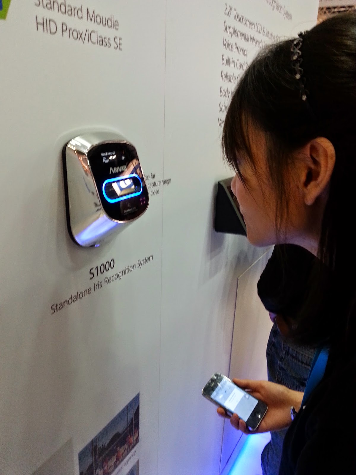 Biometricos: Control de Accesos biométrico por Iris