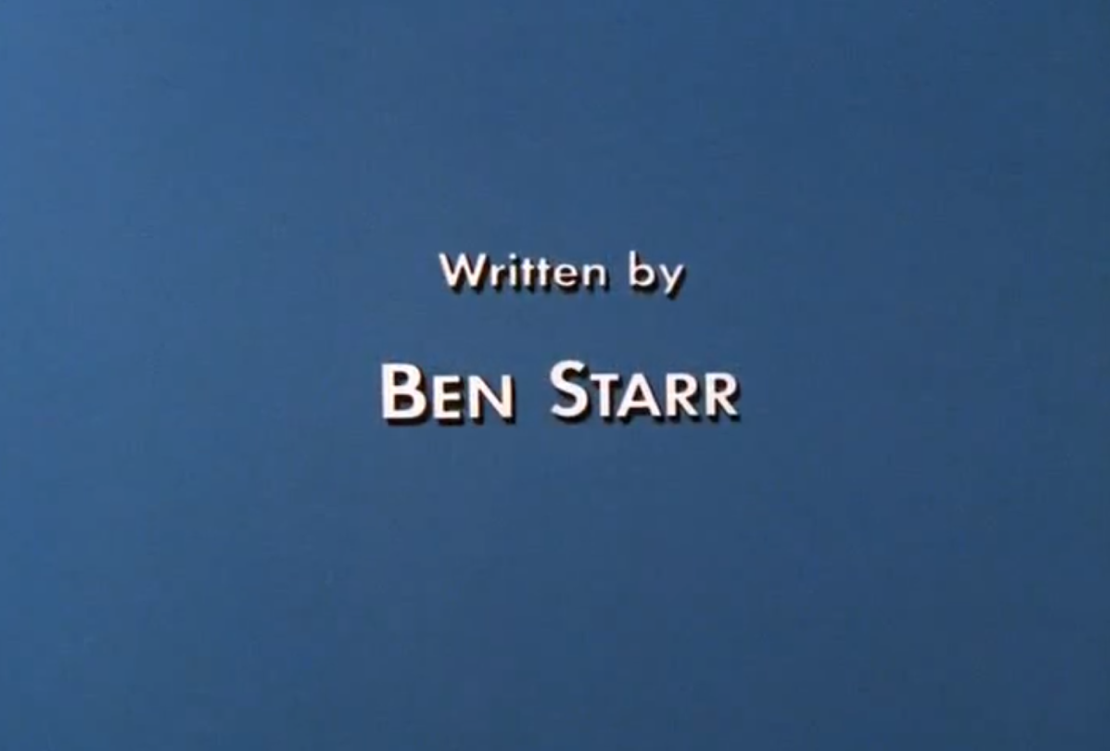 Classic Television Showbiz: An Interview with Ben Starr - Part One