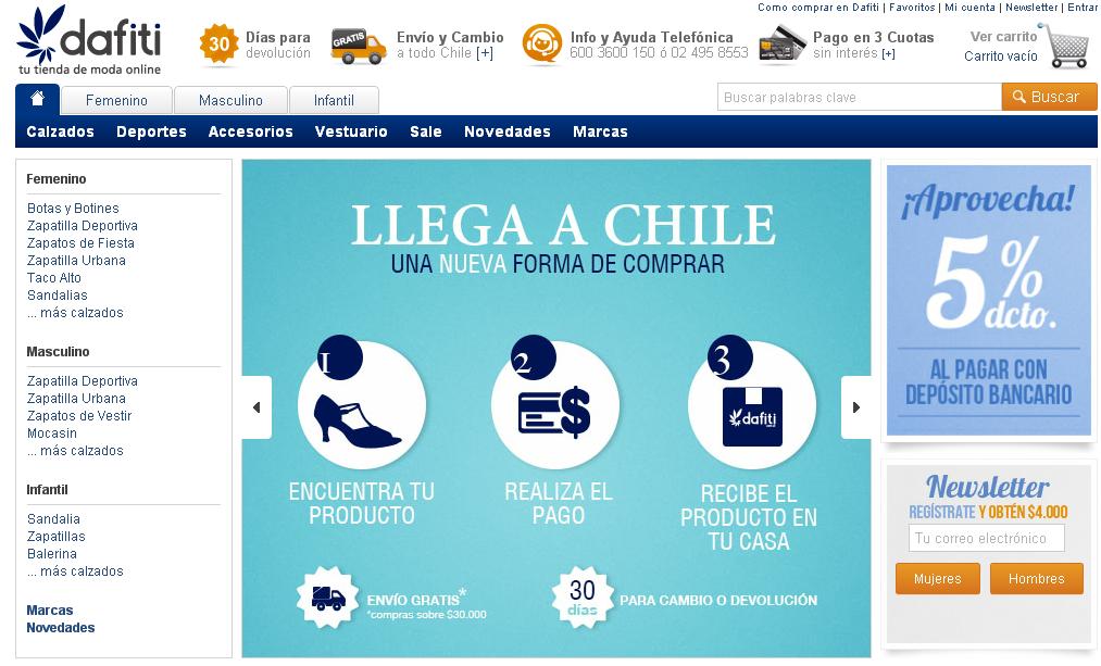 Dafiti: la nueva tienda online de zapatos y moda | Quinta trends