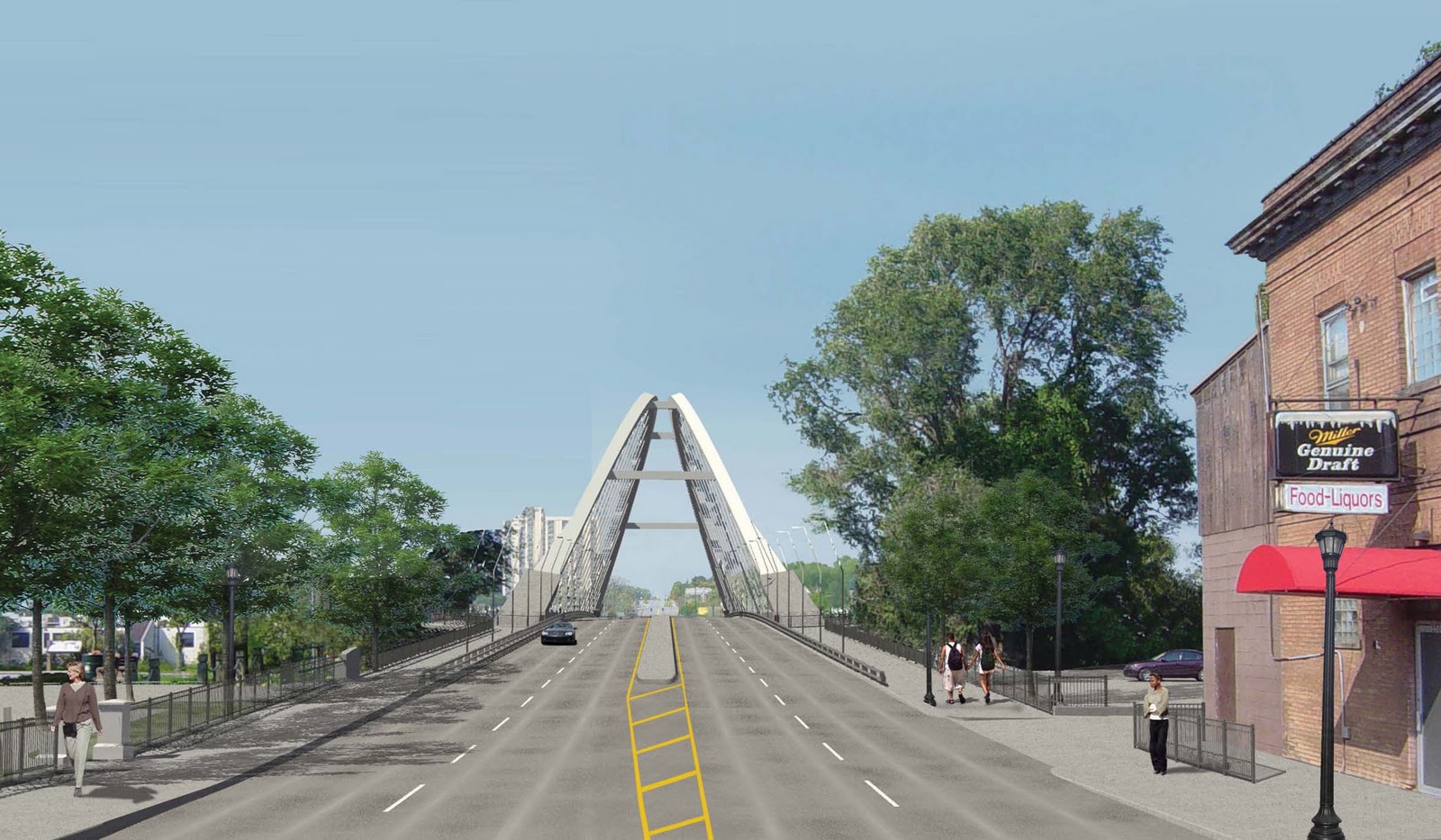 North by Northside: Bike Lanes on the Lowry Bridge