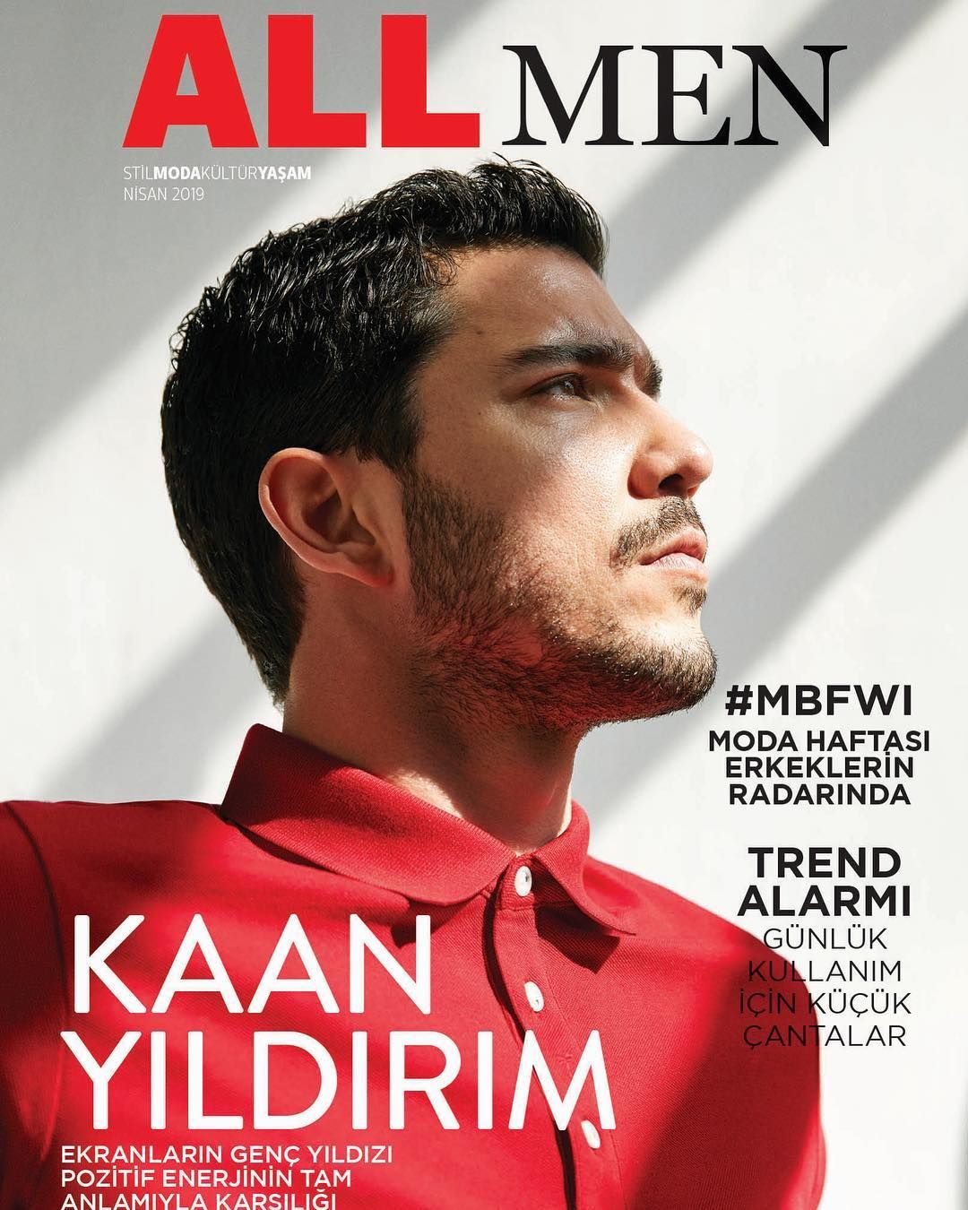 Kaan Yıldırım para ALL MEN Magazine Abril 2019