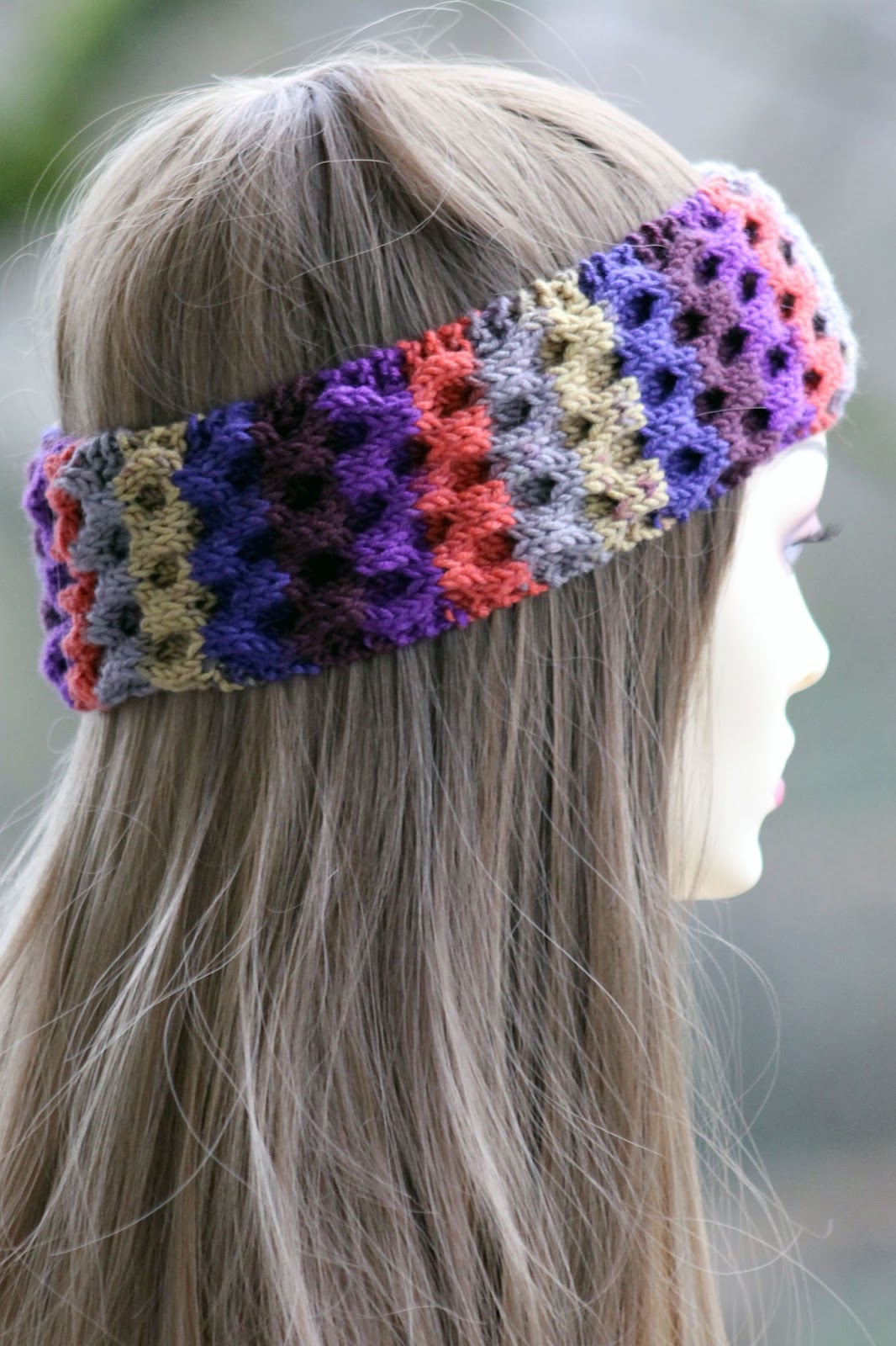 Balls to the Walls Knits: Honeycomb Headband
