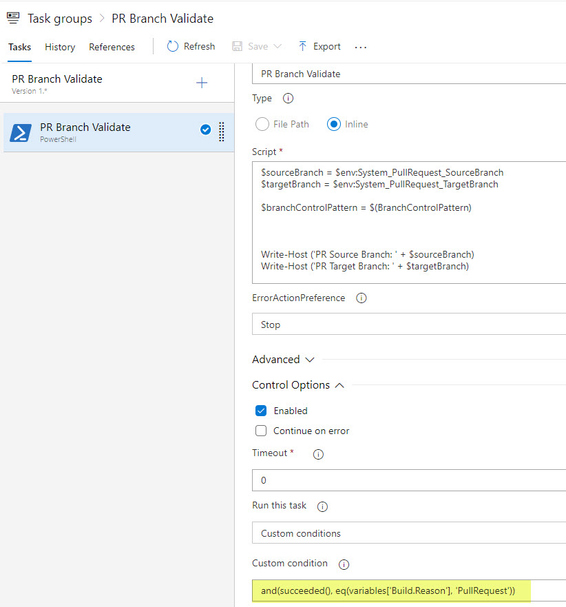Chamindas Devops Journey With Msft Controlling Pull Request Source Branches For Given Target