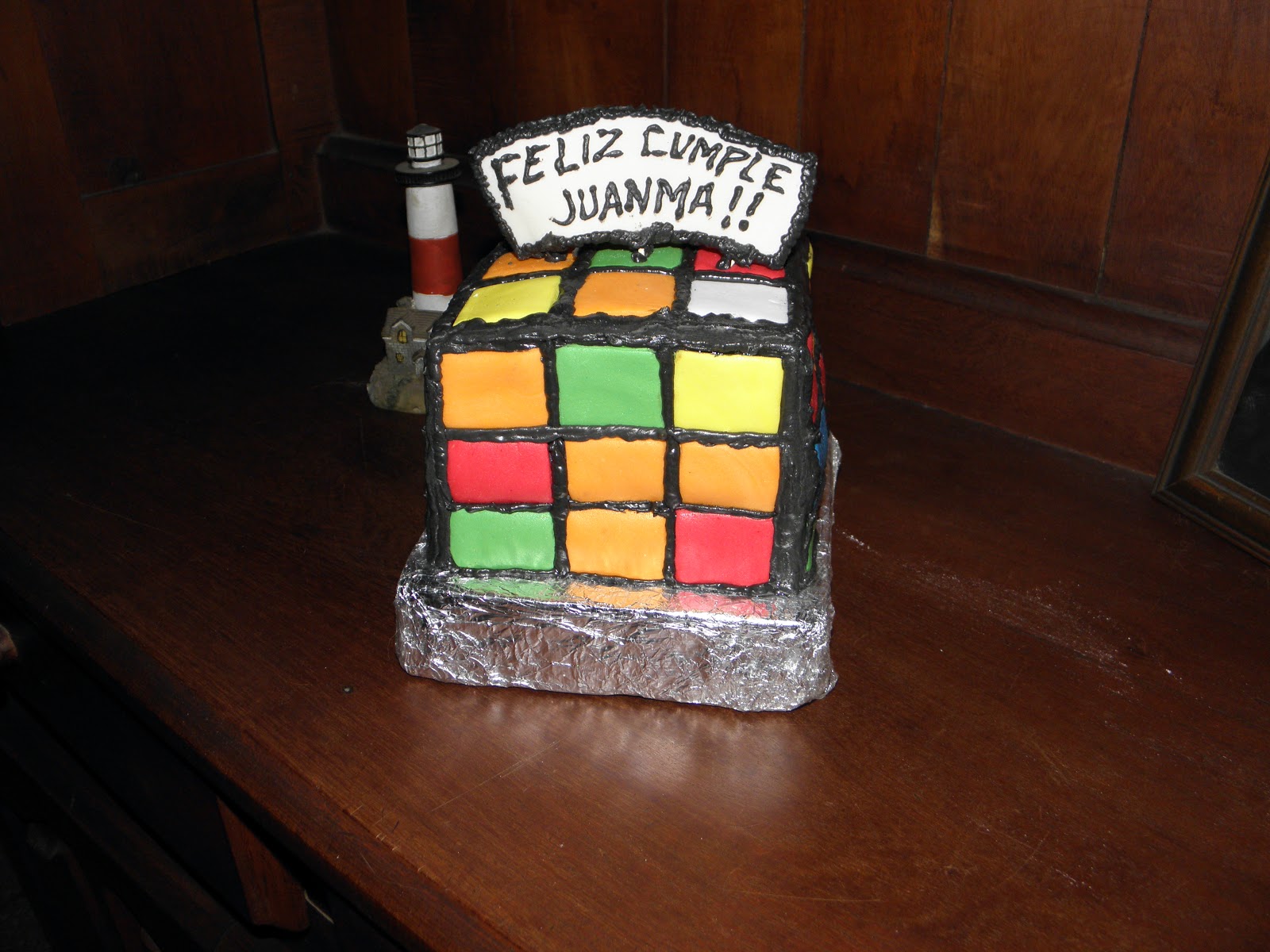 CAKE DESIGNER: Cubo "RUBIK"... Torta personal