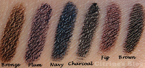Tarte SmolderEYES Amazonian Clay Waterproof Liner Swatches