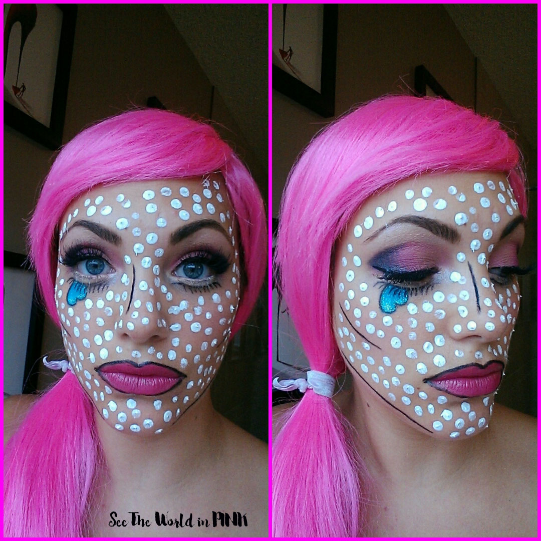 Comic Book Girl Makeup